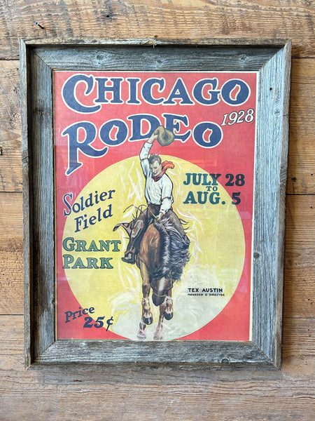Vintage Rodeo Poster – Blue Star Trading