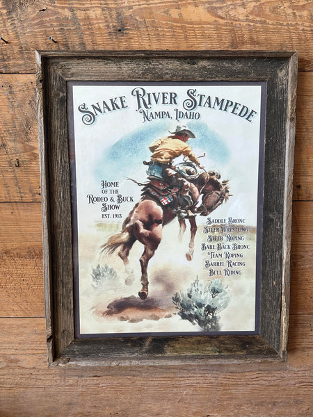 Vintage Rodeo Poster – Blue Star Trading