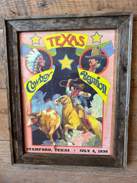 Vintage Rodeo Poster – Blue Star Trading