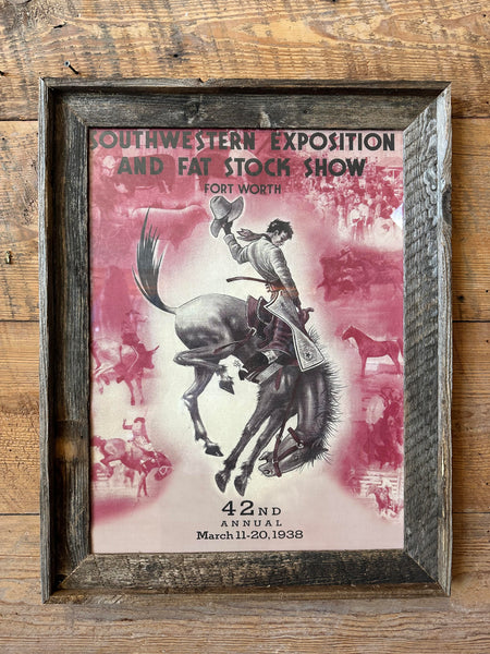 Vintage Rodeo Poster – Blue Star Trading