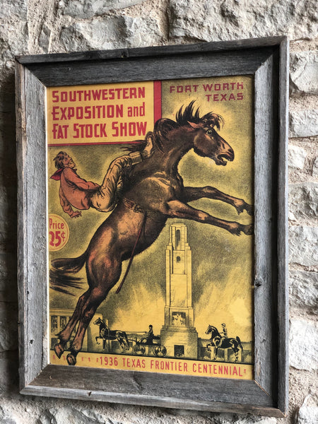 Vintage Rodeo Poster – Blue Star Trading